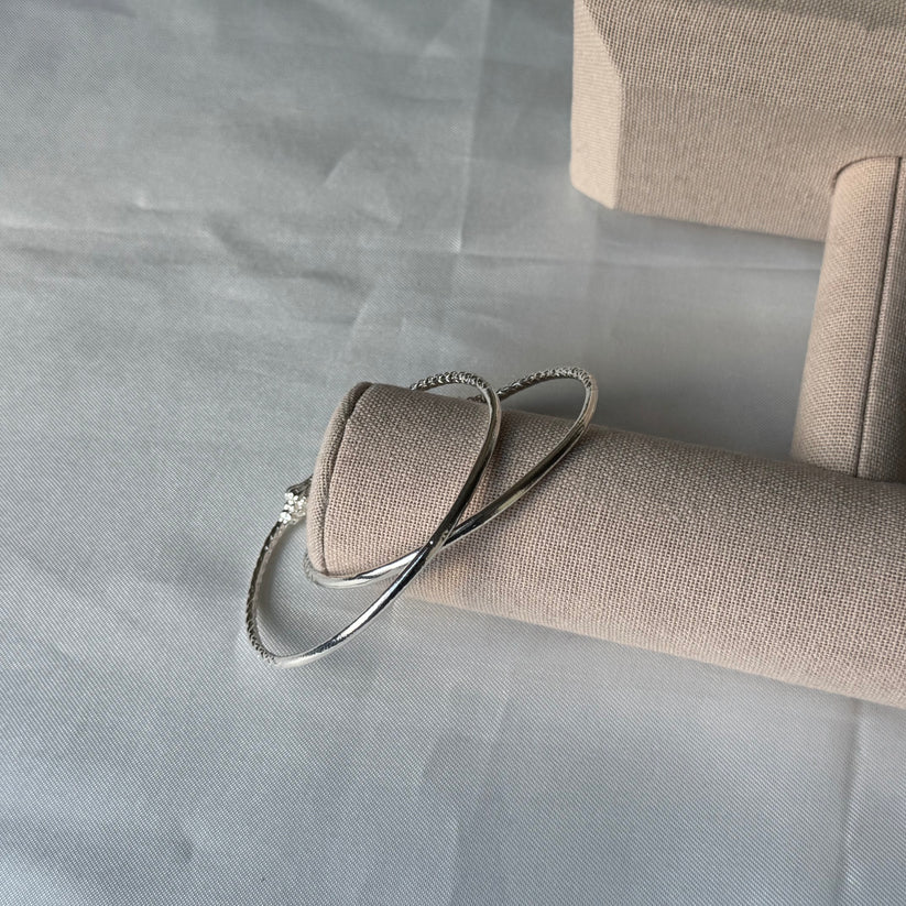 Better Jewelry Conch Sea Shell Ends West Indian Bangles .925 Sterling ...