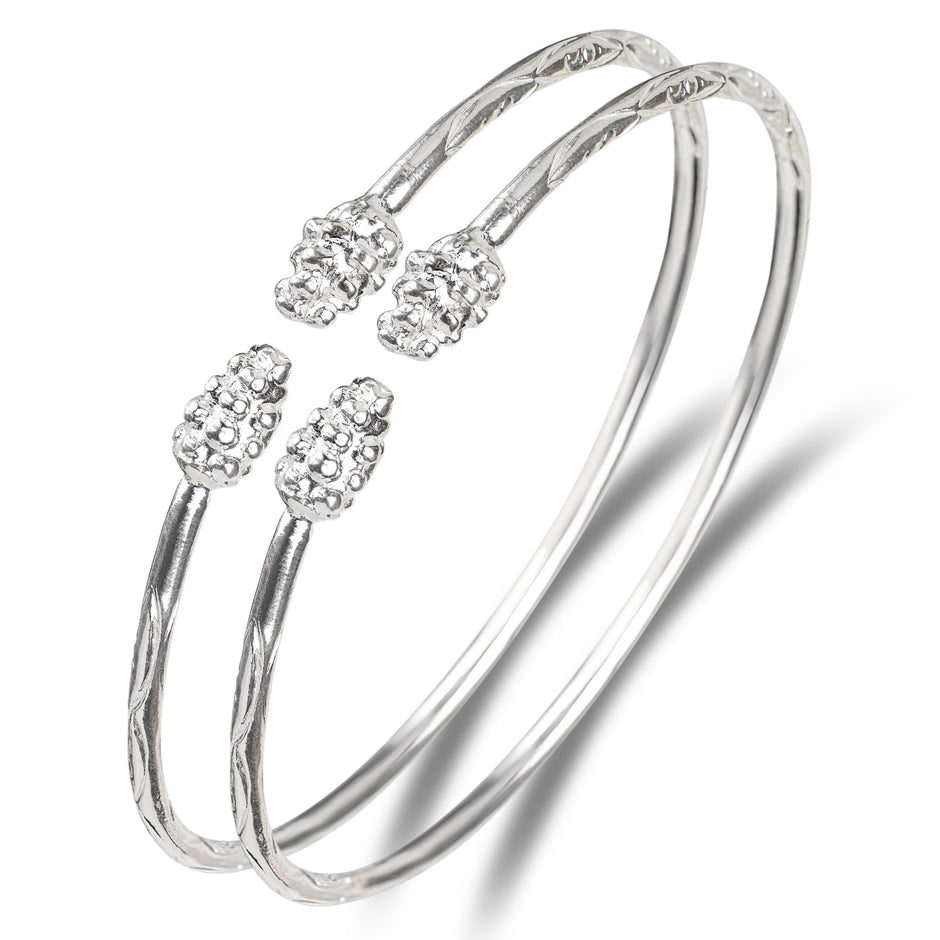 All Silver Bangles – Page 2 – Betterjewelry